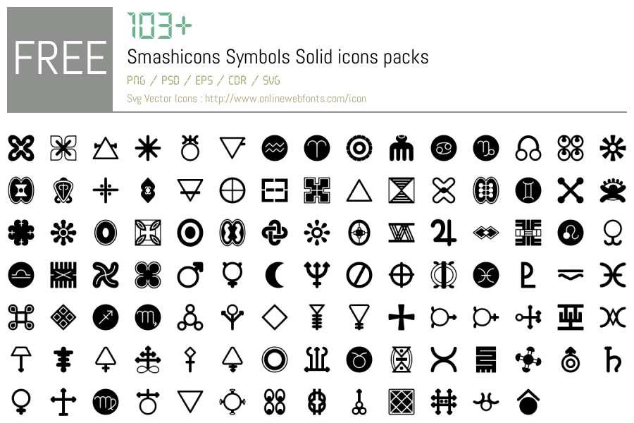 +103 Smashicons Symbols Solid Svg Animations Packs Free Downloads ...
