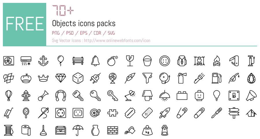 +70 Objects Svg Animations Packs Free Downloads - OnlineWebFonts.COM