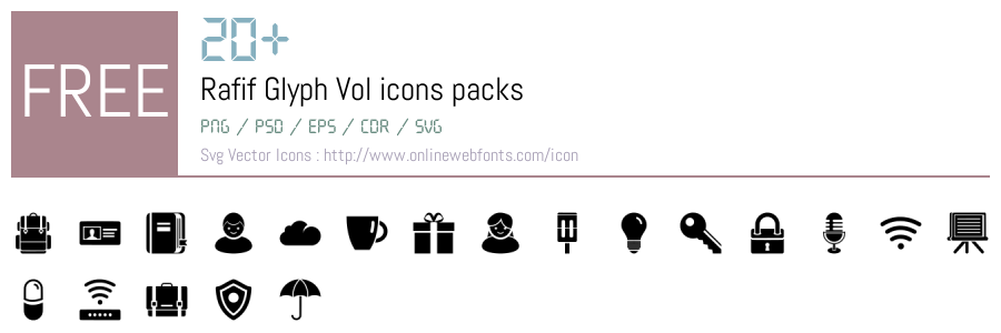 +20 Rafif Glyph Vol Svg Animations Packs Free Downloads ...