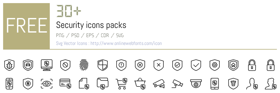 +30 Security Svg Animations Packs Free Downloads - OnlineWebFonts.COM