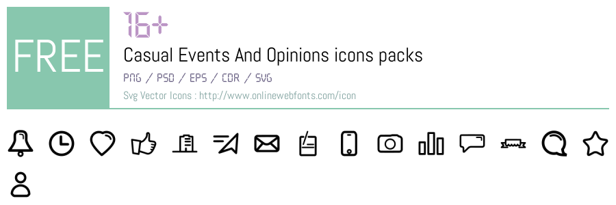 +16 Casual Events And Opinions Svg Animations Packs Free Downloads ...