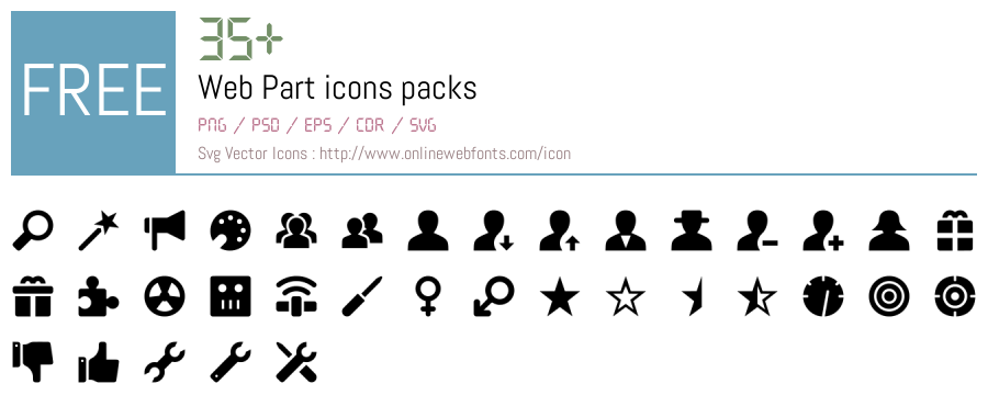 +35 Web Part Svg Animations Packs Free Downloads - OnlineWebFonts.COM