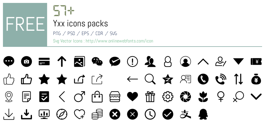 +57 Yxx Svg Animations Packs Free Downloads - OnlineWebFonts.COM