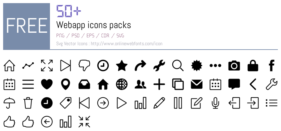 +50 Webapp Svg Animations Packs Free Downloads - OnlineWebFonts.COM