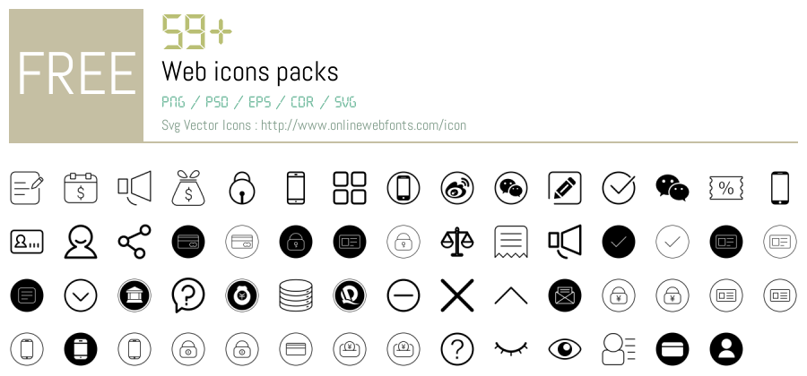 +59 Web Svg Animations Packs Free Downloads - OnlineWebFonts.COM