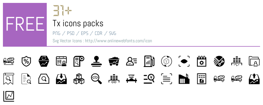 +31 Tx Svg Animations Packs Free Downloads - OnlineWebFonts.COM