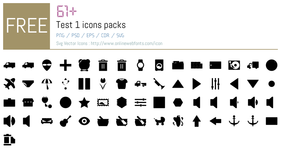 +61 Test 1 Svg Animations Packs Free Downloads - OnlineWebFonts.COM