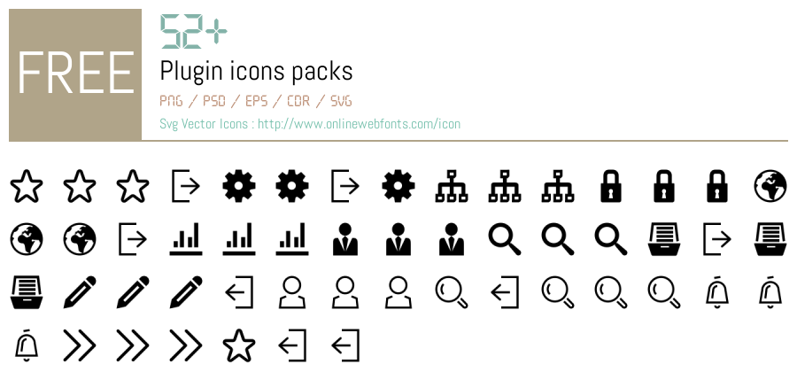 +52 Plugin Svg Animations Packs Free Downloads - OnlineWebFonts.COM