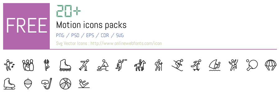 +20 Motion Svg Animations Packs Free Downloads - OnlineWebFonts.COM