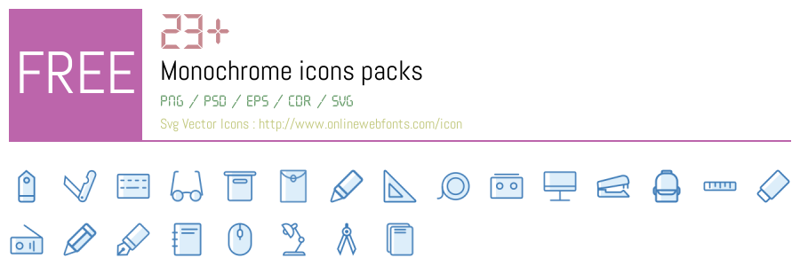 +23 Monochrome Svg Animations Packs Free Downloads - OnlineWebFonts.COM