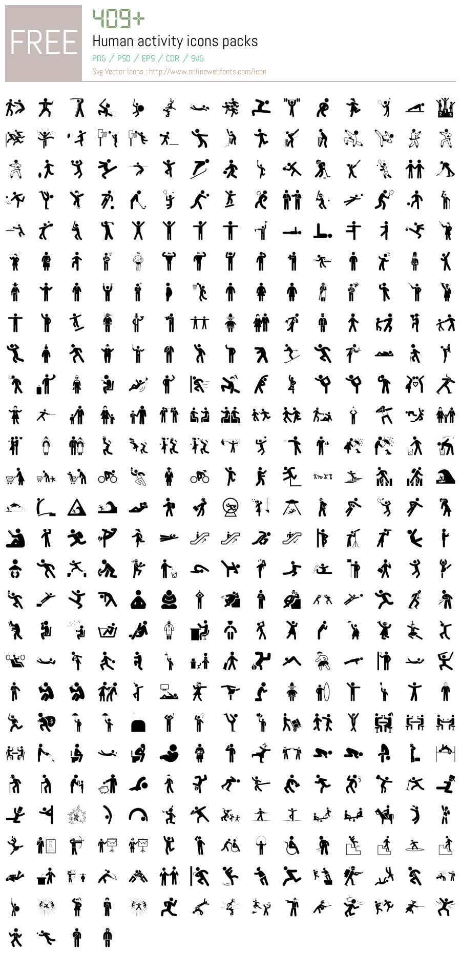 +409 Human activity Svg Animations Packs Free Downloads ...