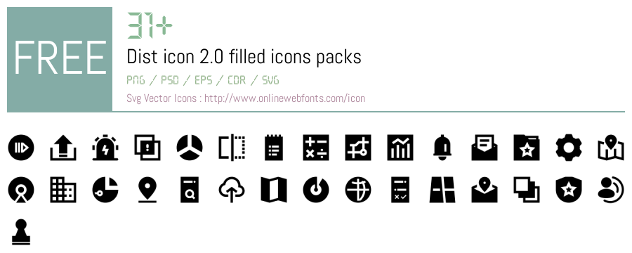 +31 Dist icon 2.0 filled Svg Animations Packs Free Downloads ...