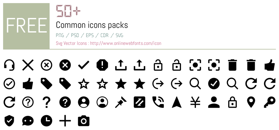 +50 Common Svg Animations Packs Free Downloads - OnlineWebFonts.COM