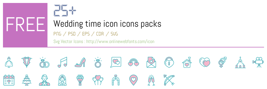 +25 Wedding time icon Svg Animations Packs Free Downloads ...