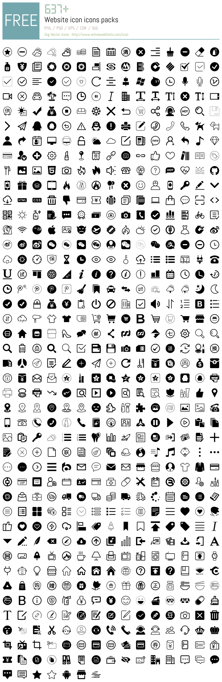 +637 Website icon Svg Animations Packs Free Downloads - OnlineWebFonts.COM
