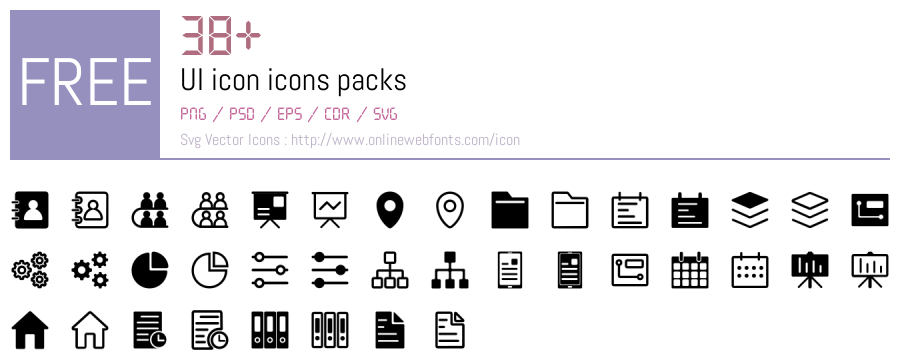 +38 UI icon Svg Animations Packs Free Downloads - OnlineWebFonts.COM