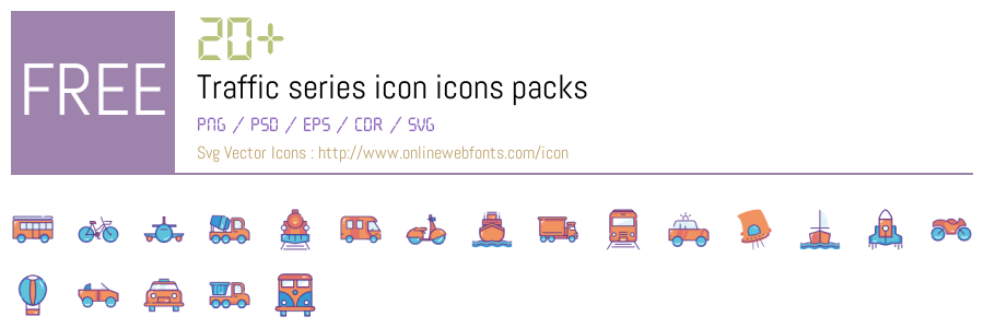 +20 Traffic series icon Svg Animations Packs Free Downloads ...
