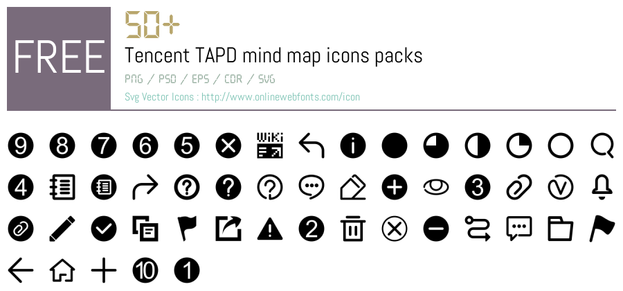 +50 Tencent TAPD mind map Svg Animations Packs Free Downloads ...