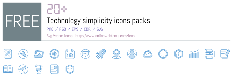+20 Technology simplicity Svg Animations Packs Free Downloads ...