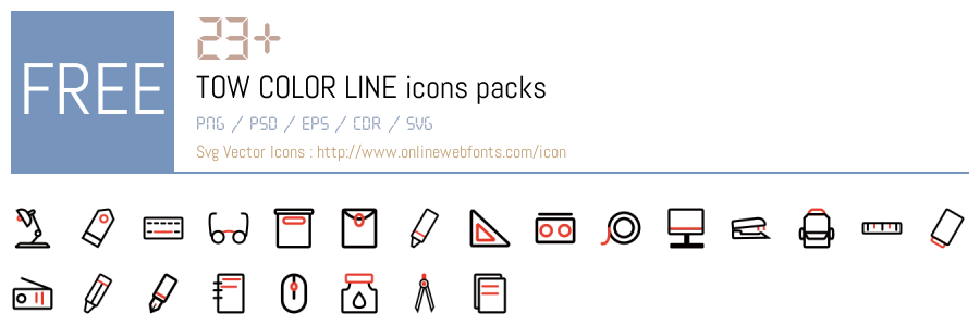 +23 TOW COLOR LINE Svg Animations Packs Free Downloads - OnlineWebFonts.COM