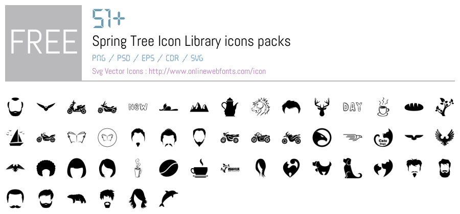 +51 Spring Tree Icon Library Svg Animations Packs Free Downloads ...