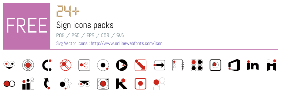 +24 Sign Svg Animations Packs Free Downloads - OnlineWebFonts.COM