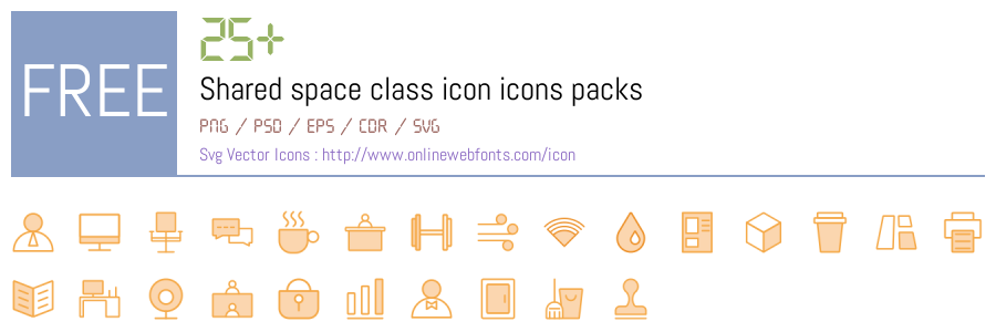 +25 Shared space class icon Svg Animations Packs Free Downloads ...