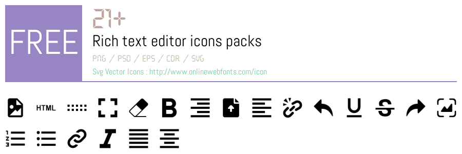 +21 Rich text editor Svg Animations Packs Free Downloads ...