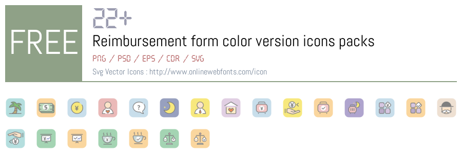 +22 Reimbursement form color version Svg Animations Packs Free ...