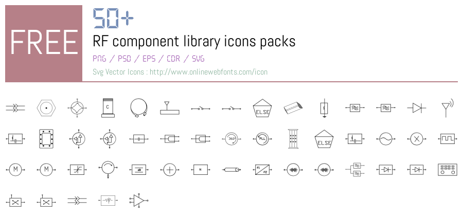 +50 RF component library Svg Animations Packs Free Downloads ...