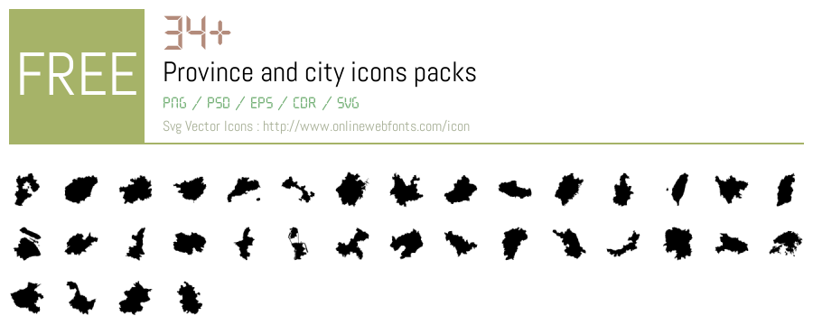 +34 Province and city Svg Animations Packs Free Downloads ...