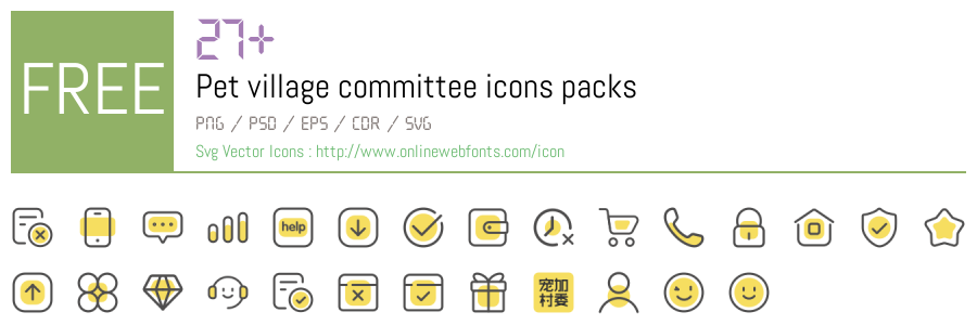 +27 Pet village committee Svg Animations Packs Free Downloads ...