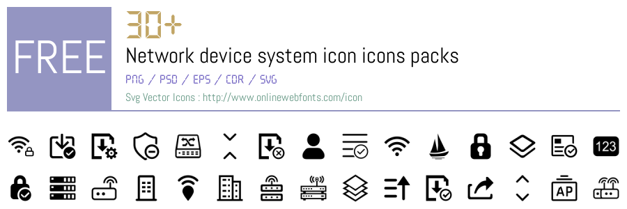 +30 Network device system icon Svg Animations Packs Free Downloads ...