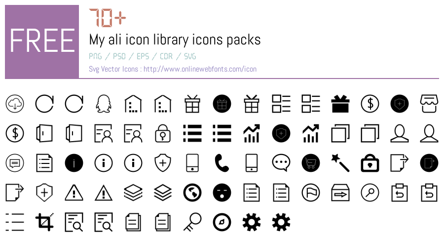 +70 My ali icon library Svg Animations Packs Free Downloads ...