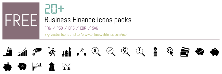+20 Business Finance Svg Animations Packs Free Downloads ...