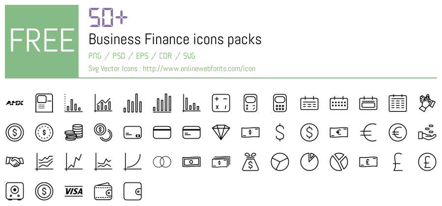+50 Business Finance Svg Animations Packs Free Downloads ...