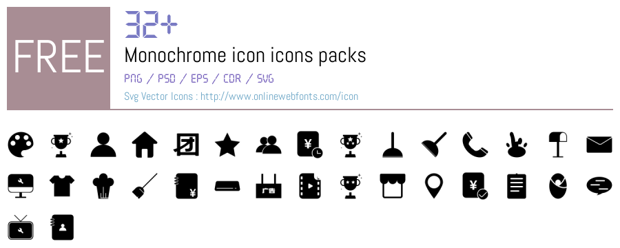 +32 Monochrome icon Svg Animations Packs Free Downloads ...