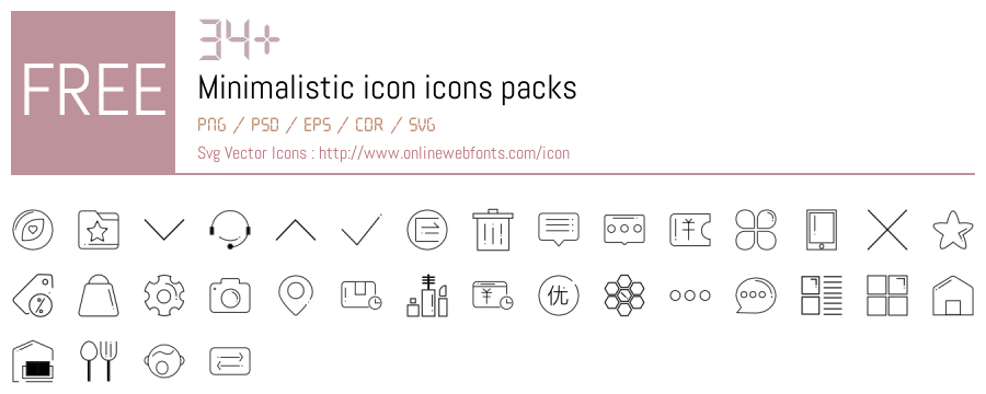 +34 Minimalistic icon Svg Animations Packs Free Downloads ...