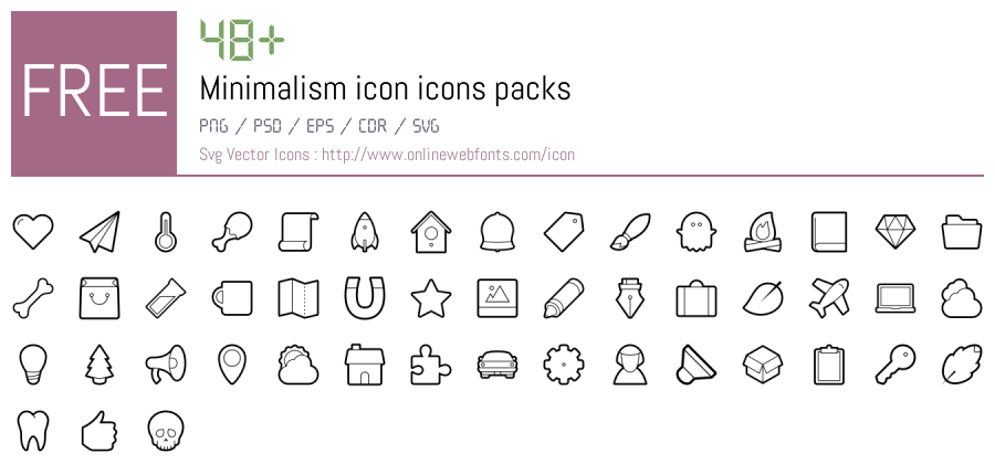 +48 Minimalism icon Svg Animations Packs Free Downloads ...