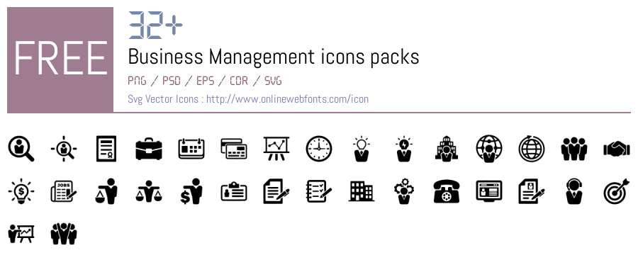 +32 Business Management Svg Animations Packs Free Downloads ...