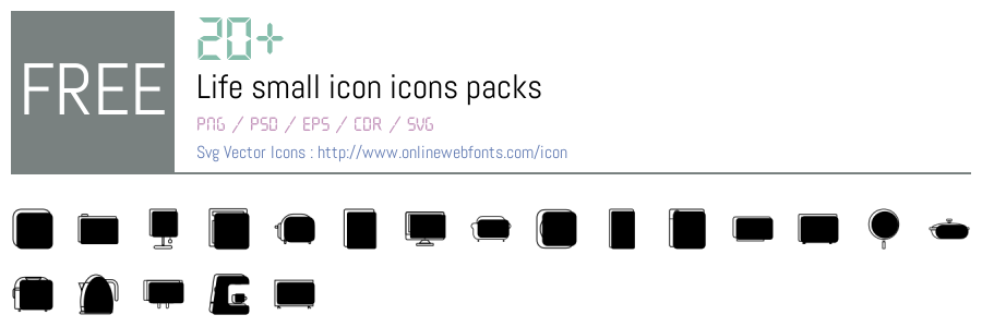 +20 Life small icon Svg Animations Packs Free Downloads ...