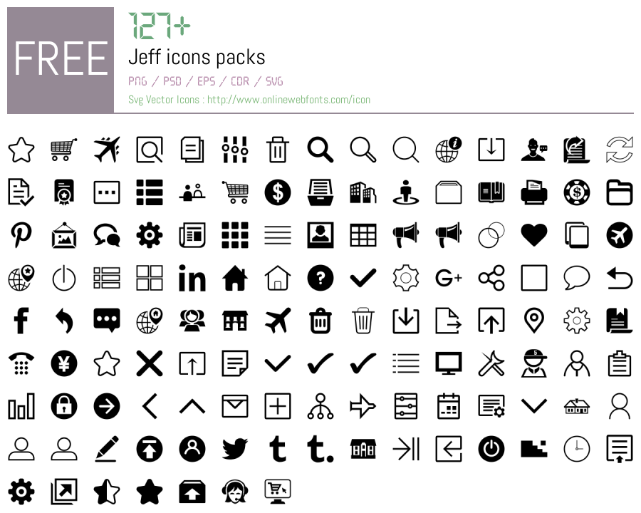 +127 Jeff Svg Animations Packs Free Downloads - OnlineWebFonts.COM