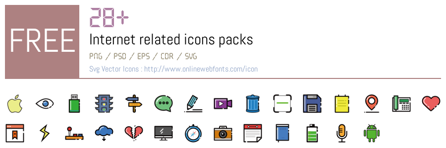 +28 Internet related Svg Animations Packs Free Downloads ...