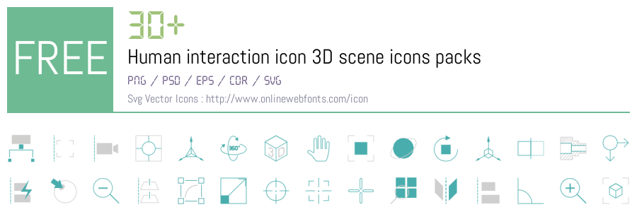 +30 Human interaction icon 3D scene Svg Animations Packs Free Downloads - OnlineWebFonts.COM