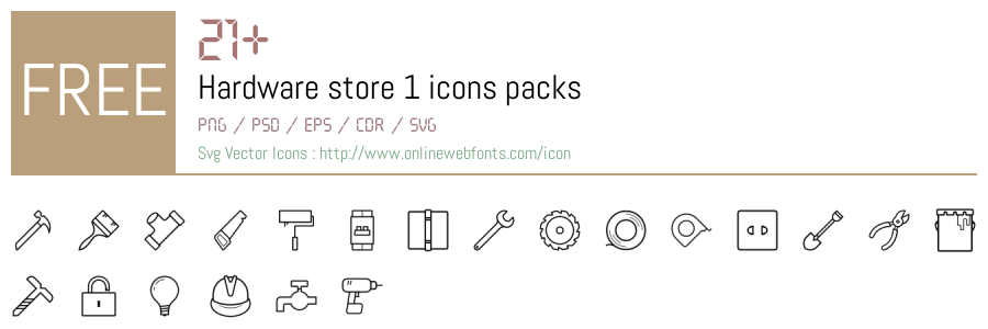 +21 Hardware store 1 Svg Animations Packs Free Downloads ...
