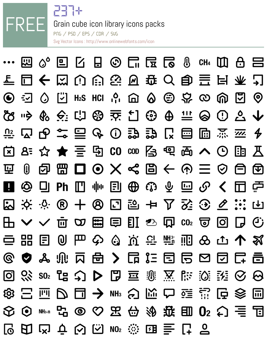 +237 Grain cube icon library Svg Animations Packs Free Downloads ...