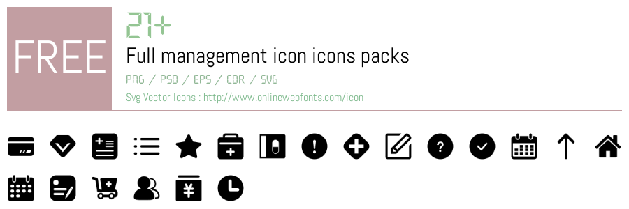 +21 Full management icon Svg Animations Packs Free Downloads ...