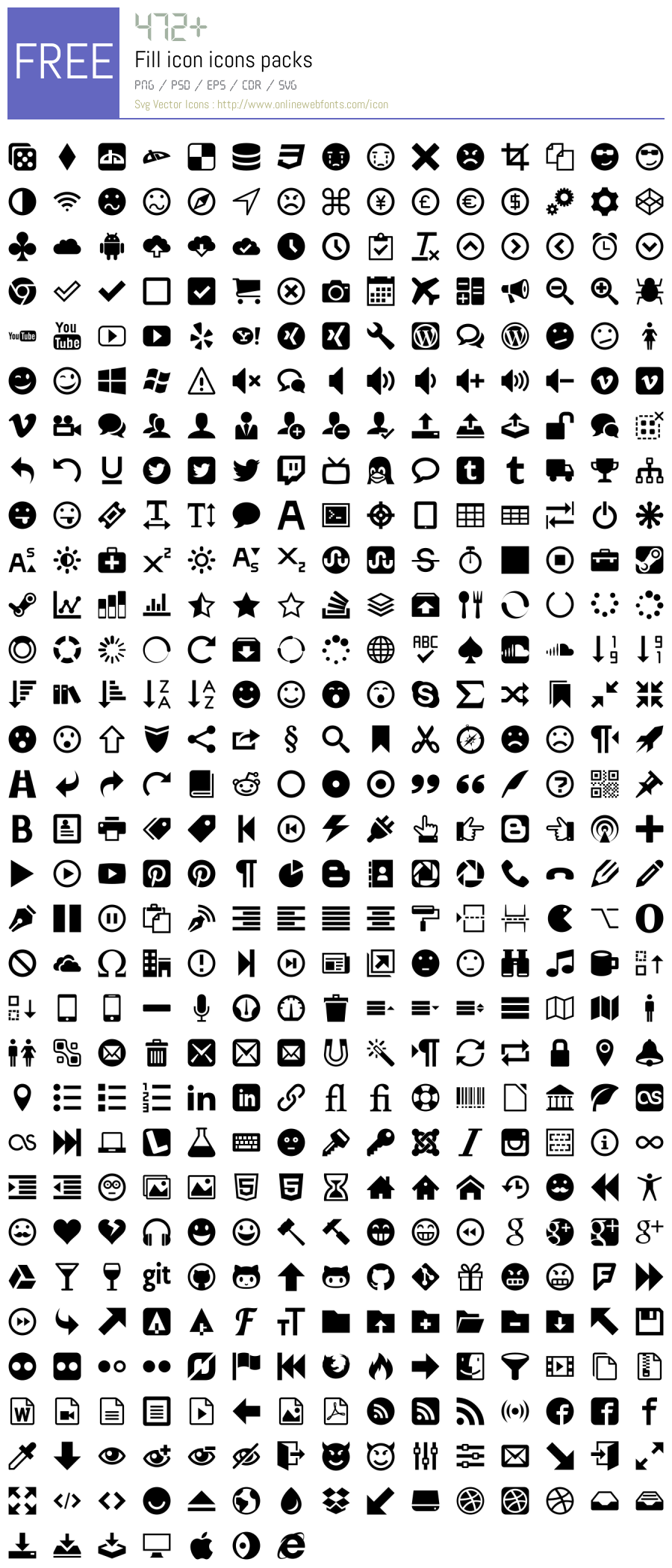 +472 Fill icon Svg Animations Packs Free Downloads - OnlineWebFonts.COM