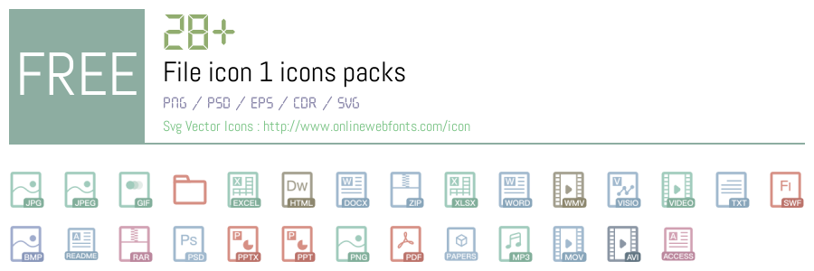 +28 File icon 1 Svg Animations Packs Free Downloads - OnlineWebFonts.COM