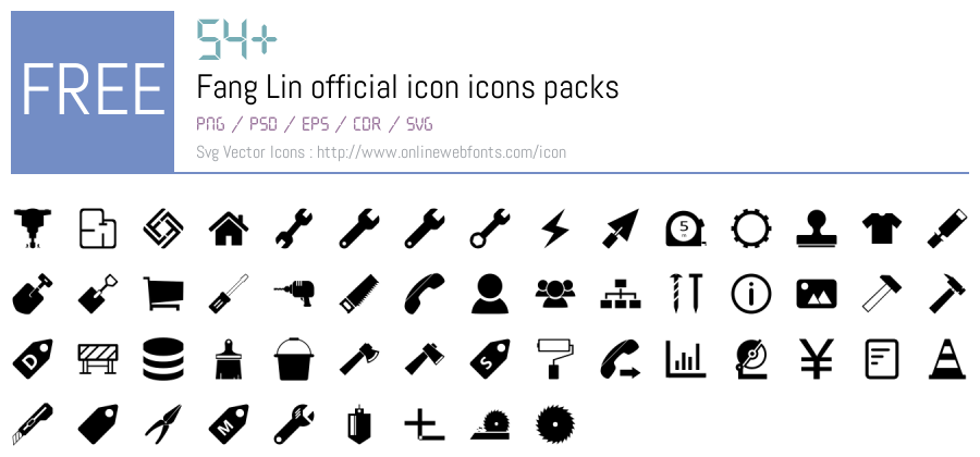 +54 Fang Lin official icon Svg Animations Packs Free Downloads ...
